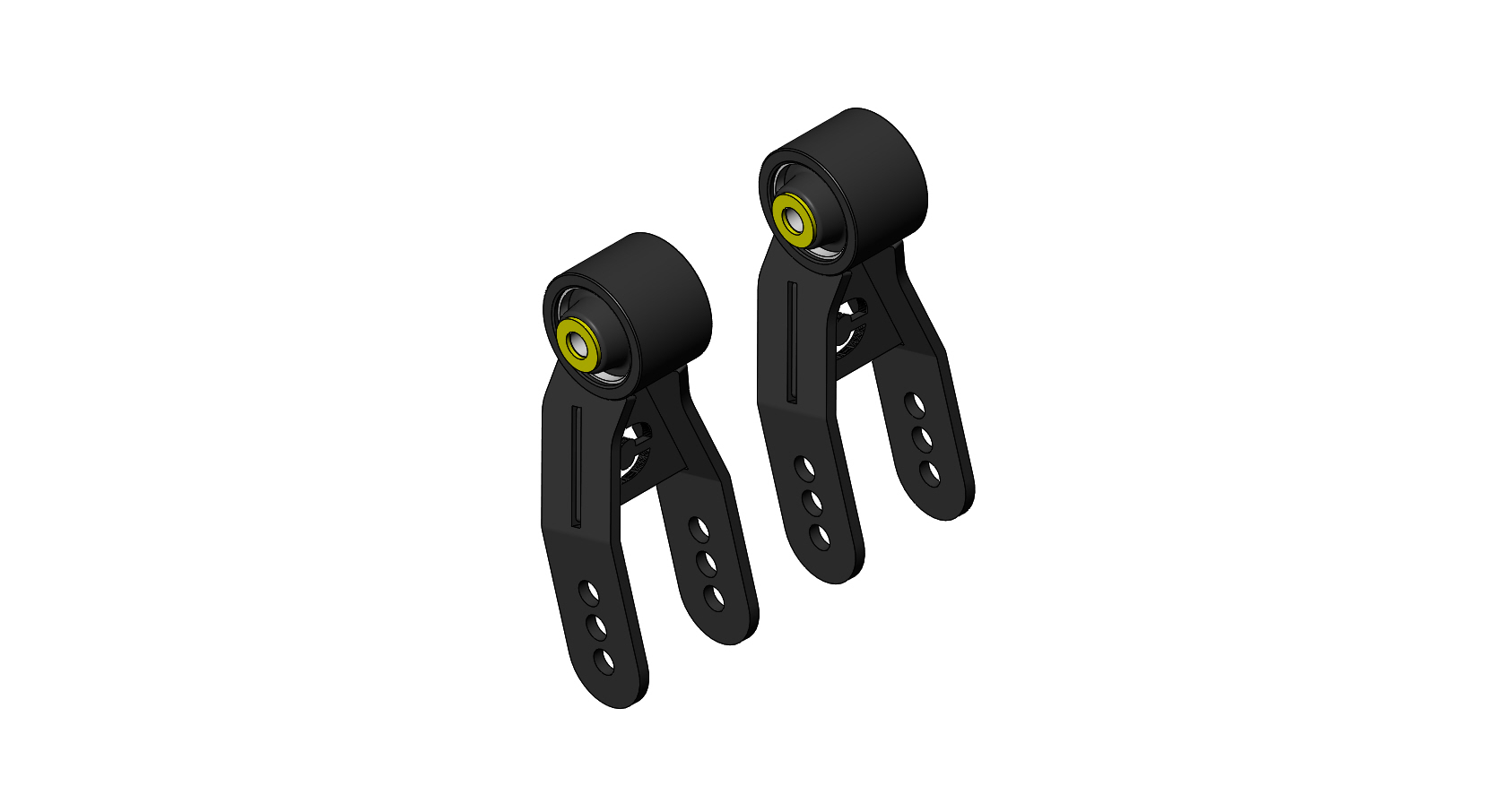 Jeep Cherokee Adjustable Rear Shackles 1984-2001 XJ Clayton Off Road ...